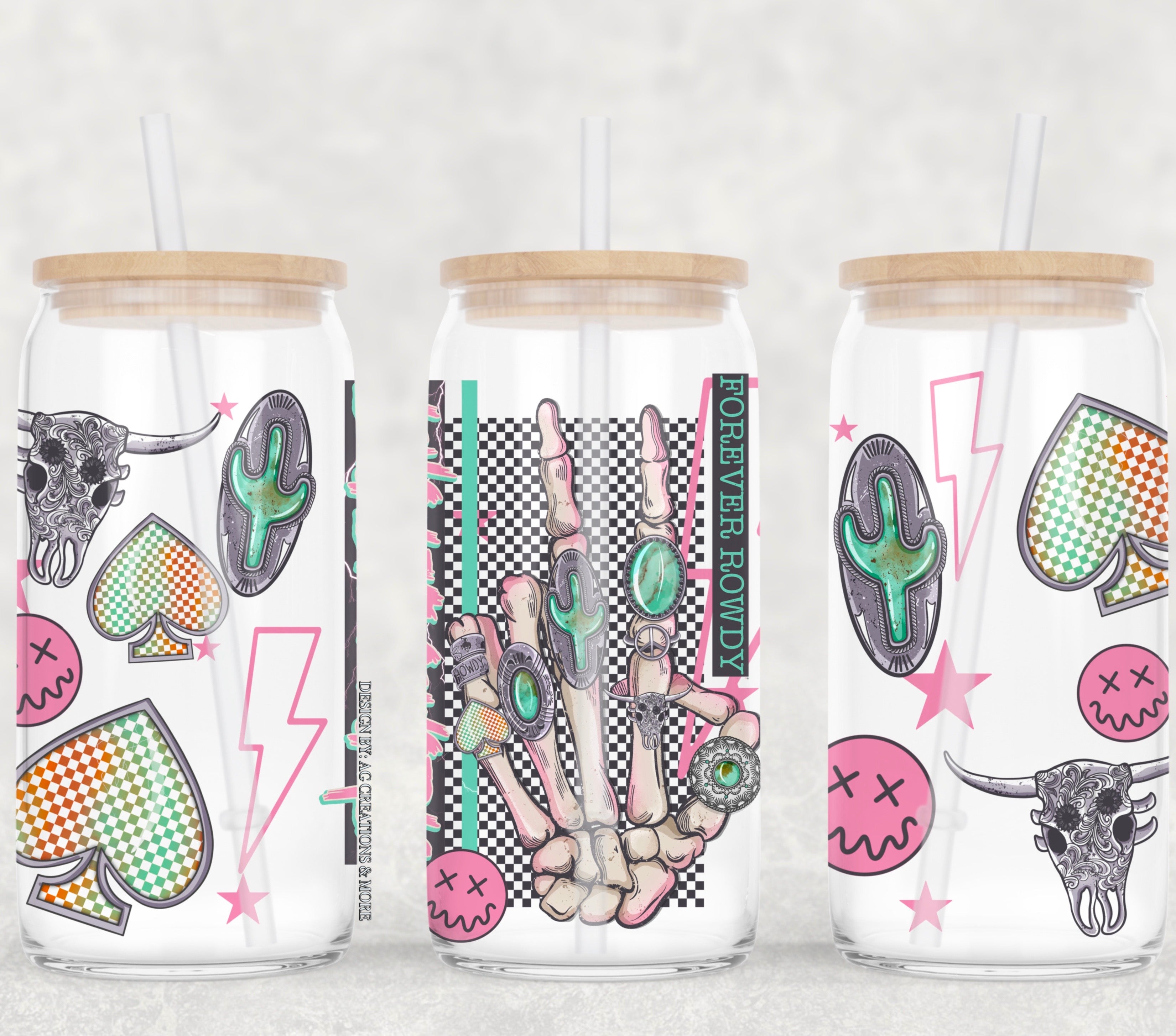 UV DTF 16oz Cup Wraps – Top Notch Transfers OKC