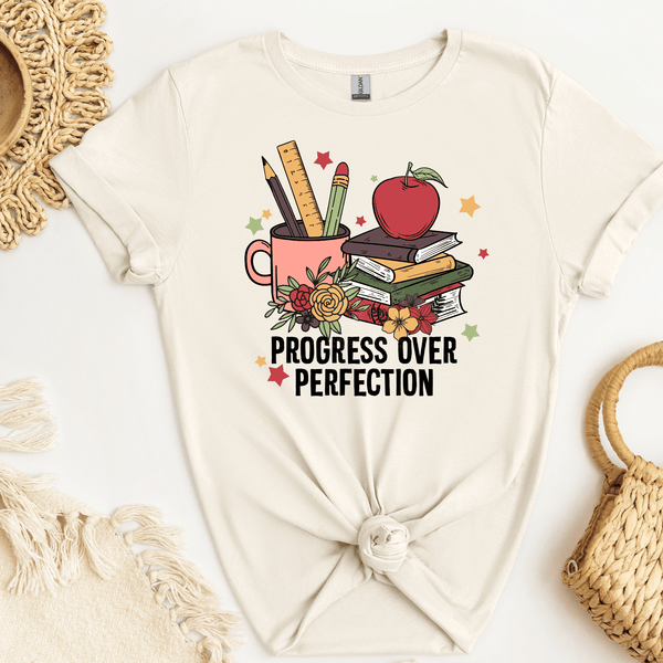 Progress over Perfection DTF Transfer – Top Notch Transfers OKC