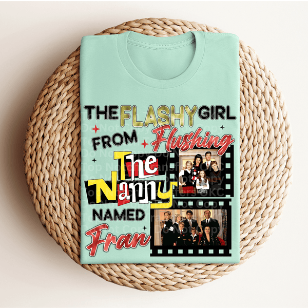 The Nanny Named Fran DTF Transfer – Top Notch Transfers OKC