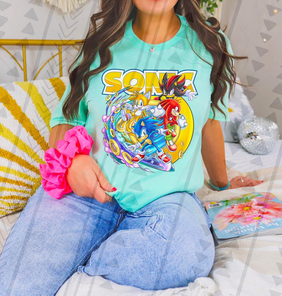 Sonic DTF Transfer – Top Notch Transfers OKC
