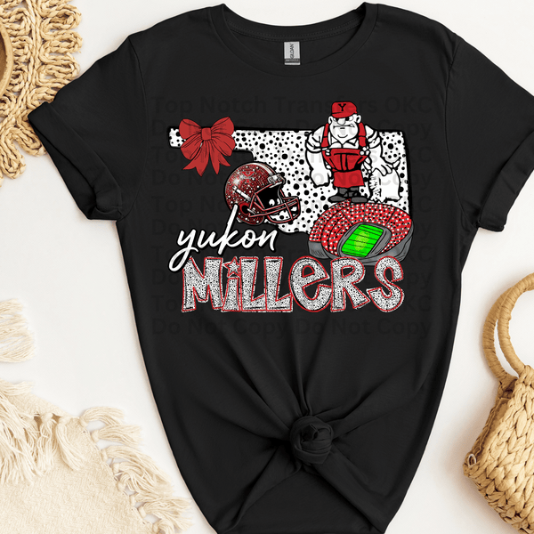 Yukon Millers w/ Dalmation print DTF Transfer – Top Notch Transfers OKC